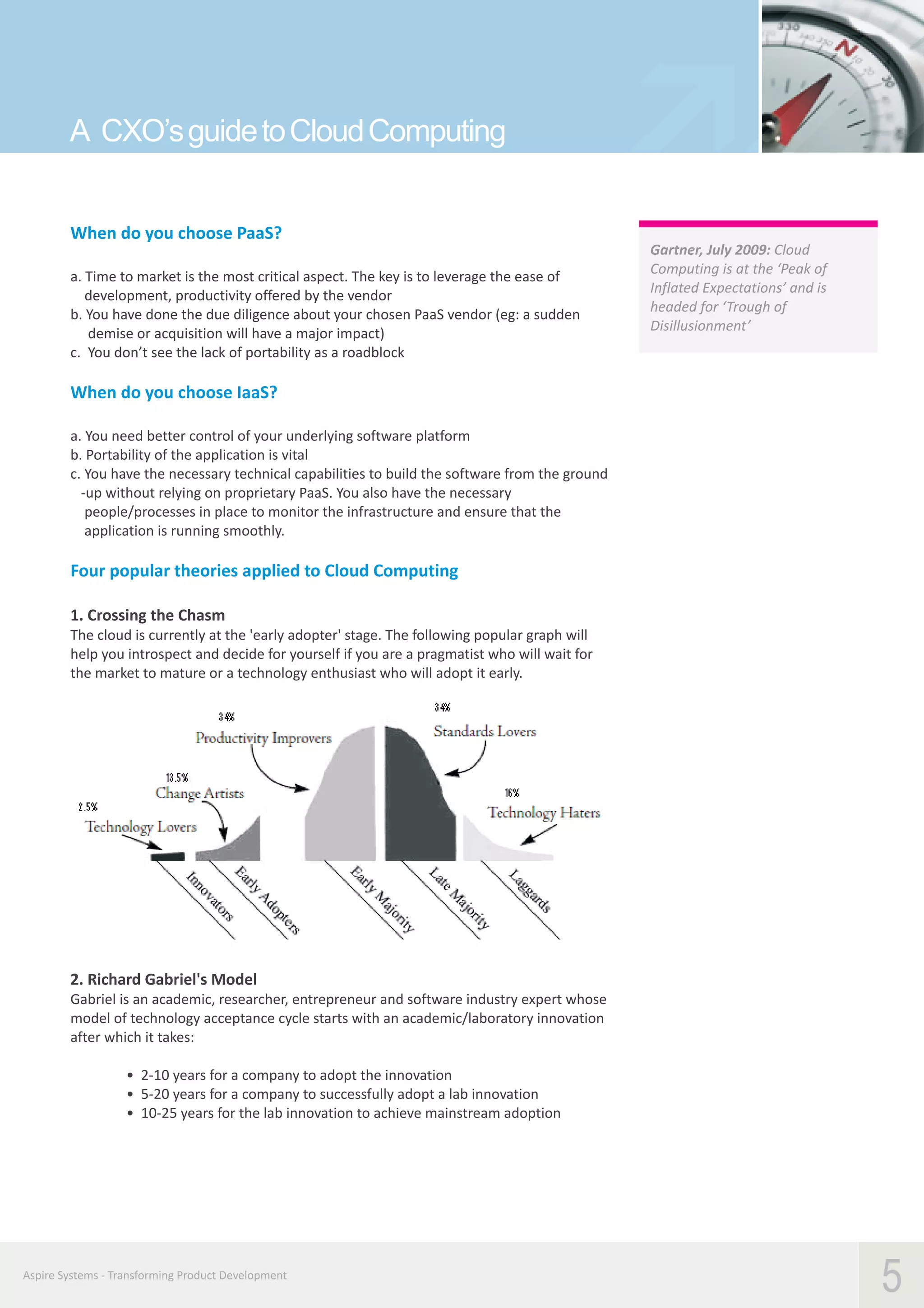 Cloud computing CXO's guide | PDF
