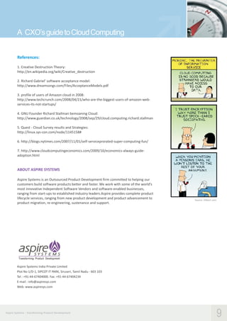 Cloud computing CXO's guide | PDF