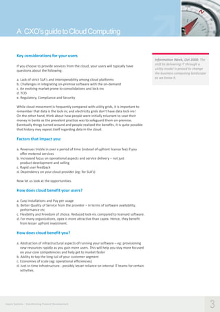 Cloud computing CXO's guide | PDF