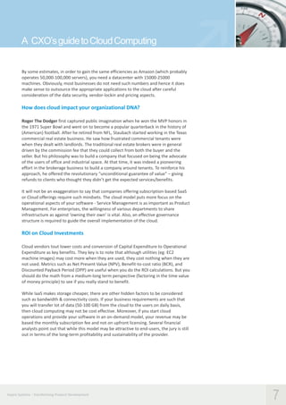 Cloud computing CXO's guide | PDF