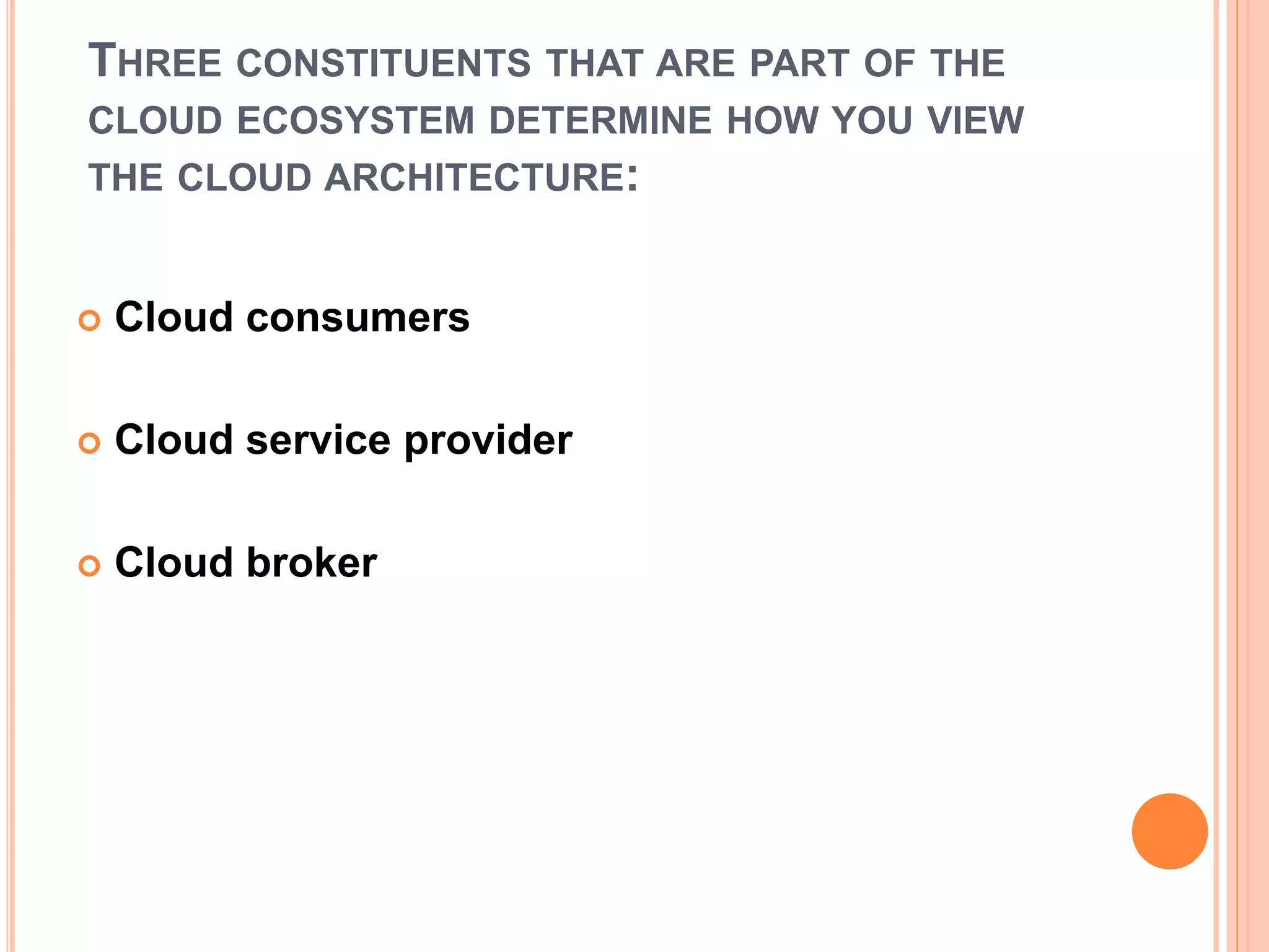 Cloud computing hybrid architecture | PPTX