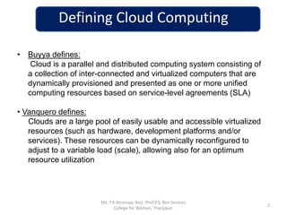 Cloud computing introduction | PPTX