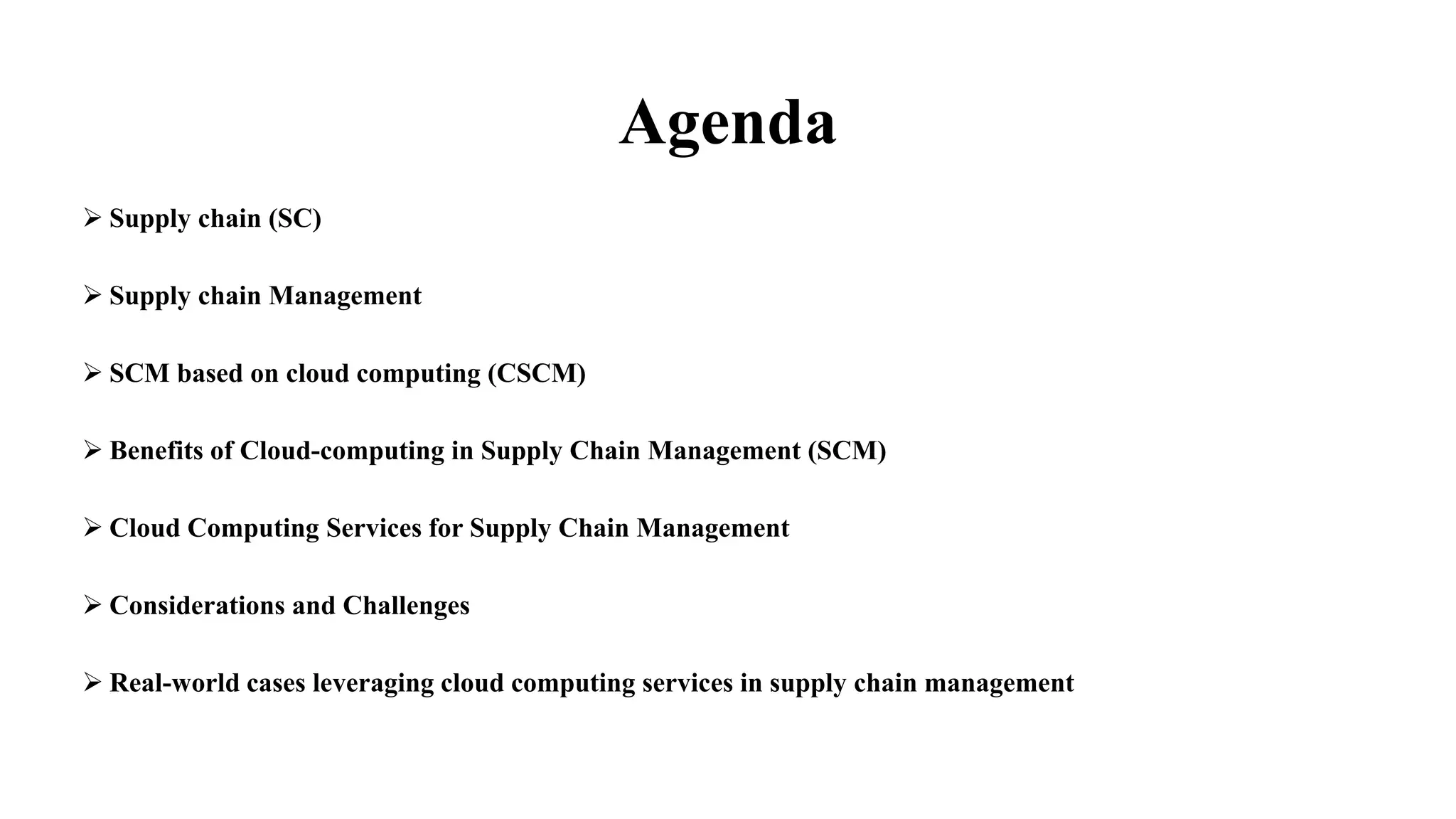 Cloud Computing Scm Ppt