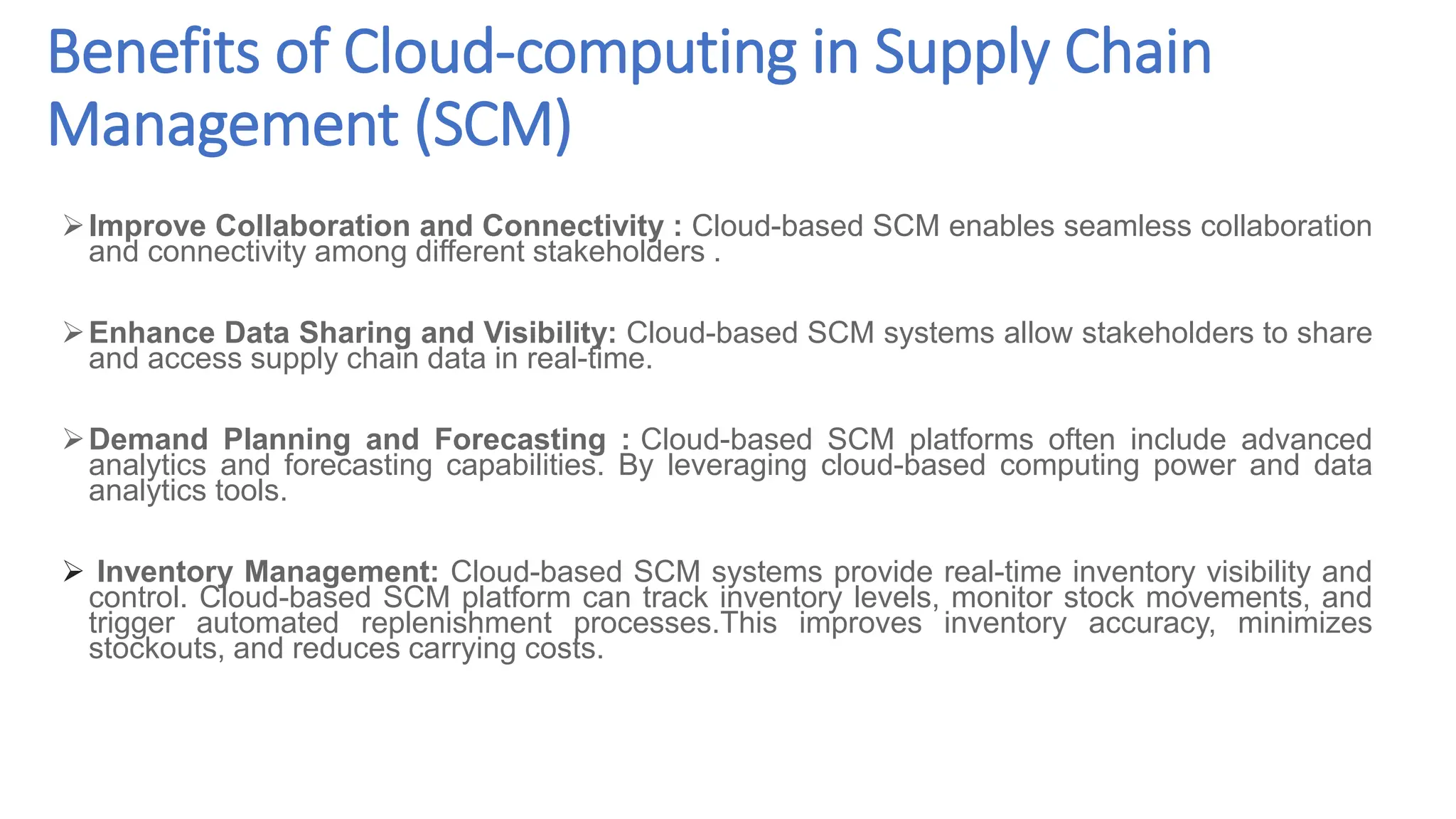 Cloud computing -SCM | PPTX