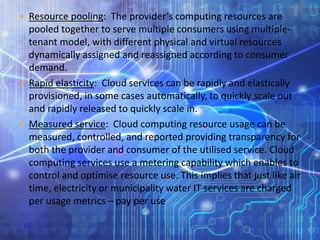 Cloud computing 1 | PPT