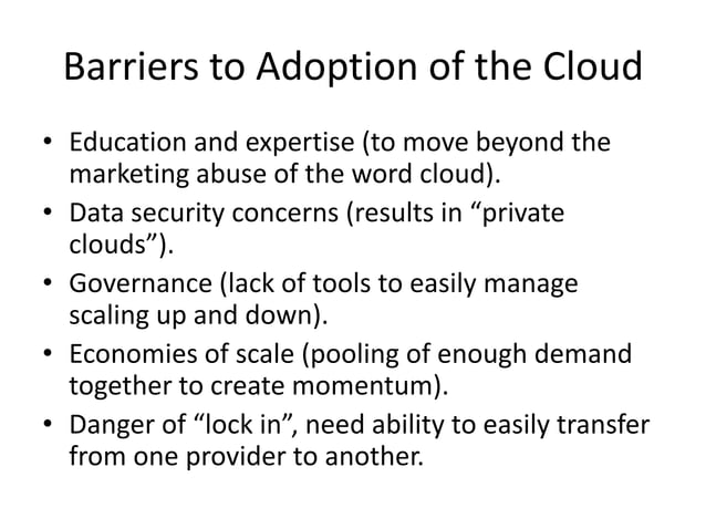 Cloud computing 101 | PPT