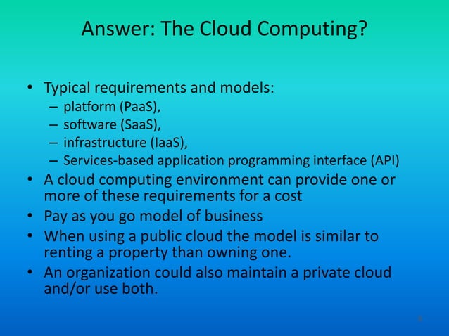 Cloud computing 13 principal enabling technologies | PPTX | Cloud Computing | Internet