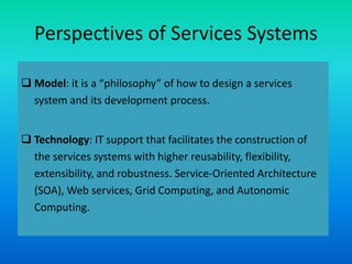 Cloud computing 16 service systems | PPTX