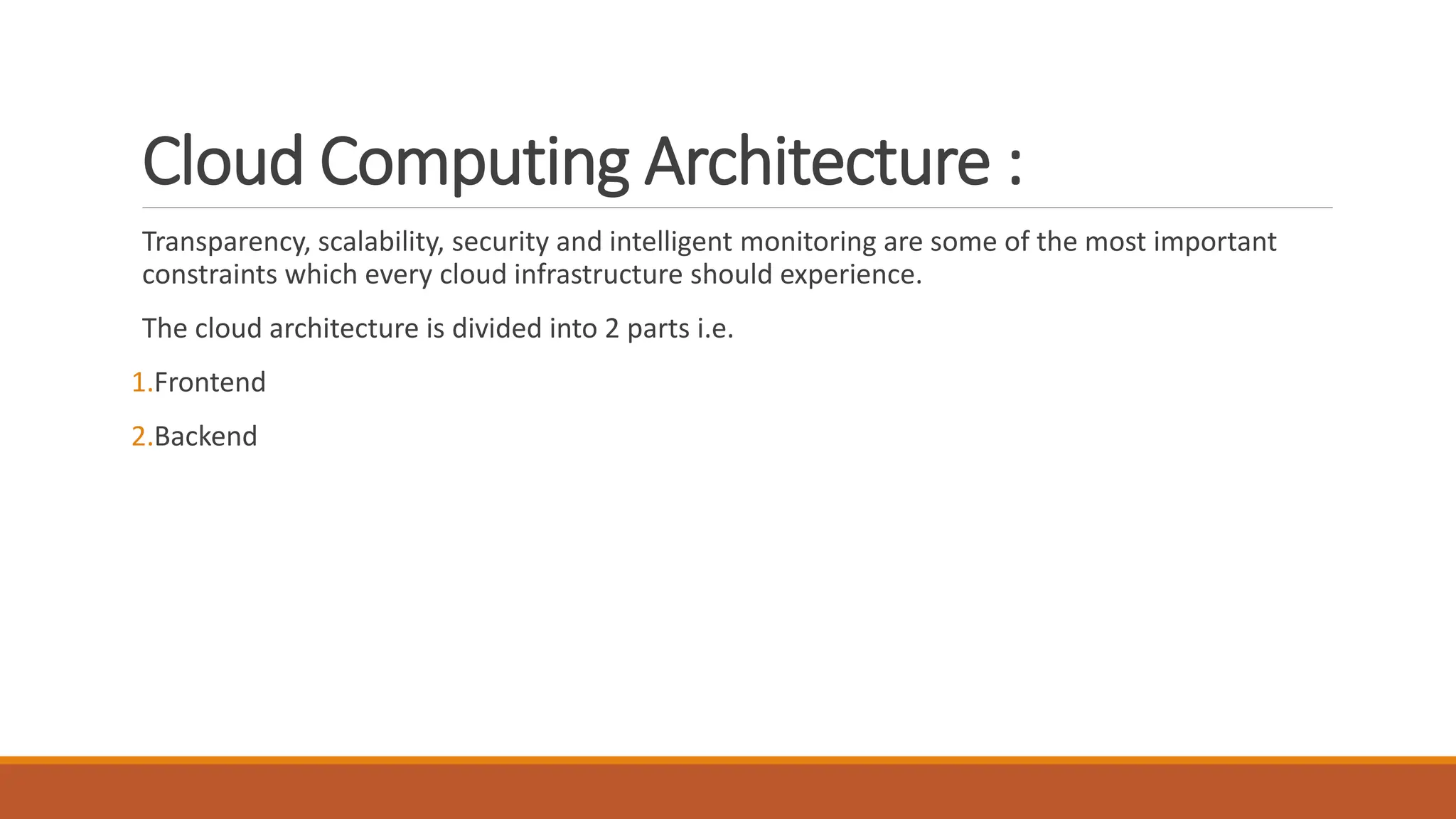 Cloud Architecture and Models: Cloud Reference Model Architecture Types ...