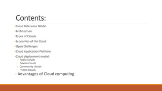 Cloud Architecture and Models: Cloud Reference Model Architecture Types ...