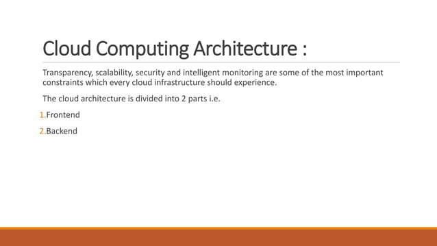 Cloud Architecture and Models: Cloud Reference Model Architecture Types ...