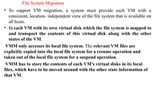 VIRTUAL CLUSTERS AND RESOURCE MANAGEMENT | PPTX