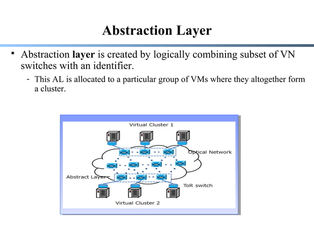 A distributed virtual architecture for data centers | PPT