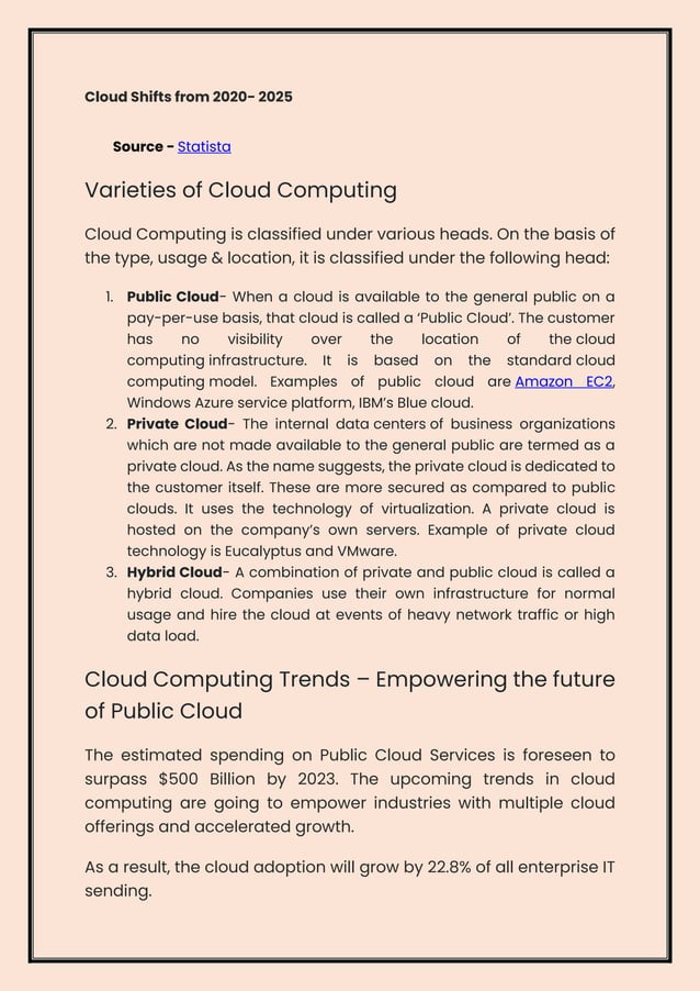 Cloud Computing 2025 - Mapping the Future Landscape.pdf | Cloud Computing | Internet