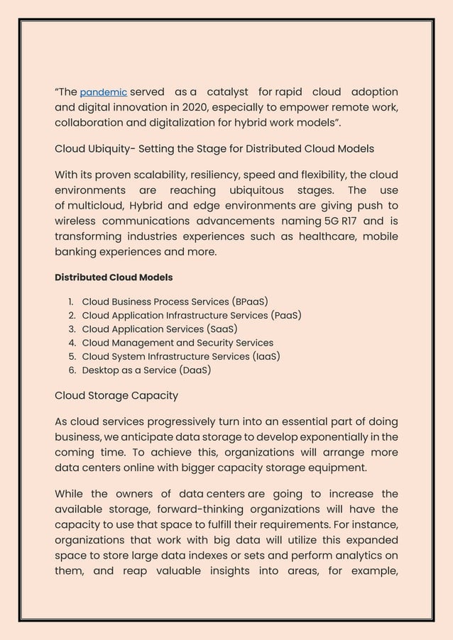 Cloud Computing 2025 Mapping The Future Landscape Pdf