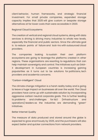 Cloud Computing 2025 - Mapping the Future Landscape.pdf | Cloud Computing | Internet