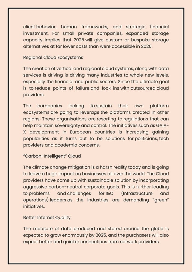 Cloud Computing 2025 - Mapping the Future Landscape.pdf | Cloud Computing | Internet