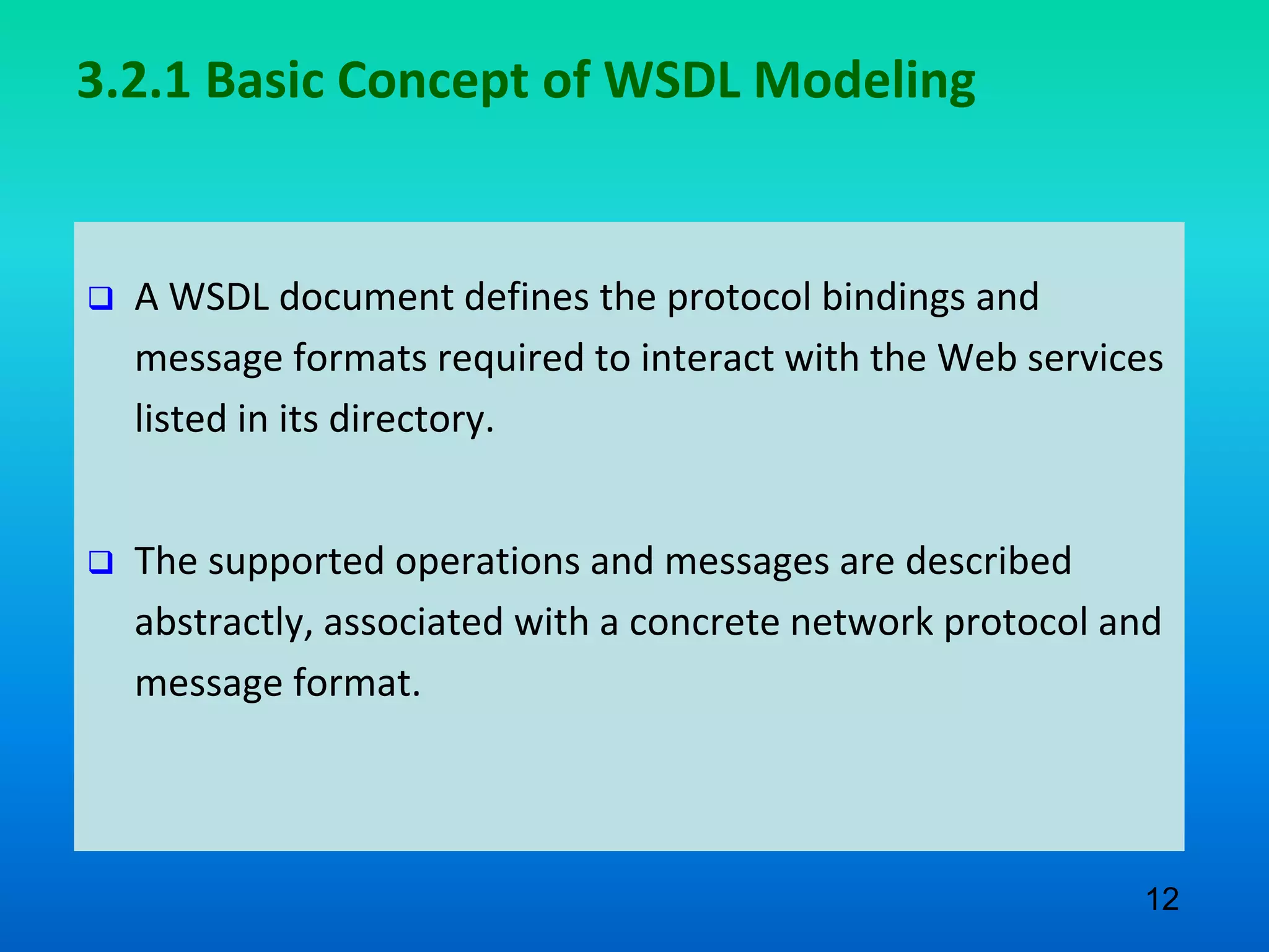 Cloud computing 21 concept of wsdl modeling | PPT