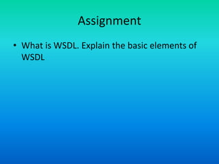 Cloud computing 21 concept of wsdl modeling | PPT