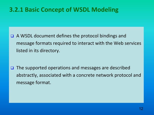 Cloud computing 21 concept of wsdl modeling | PPT