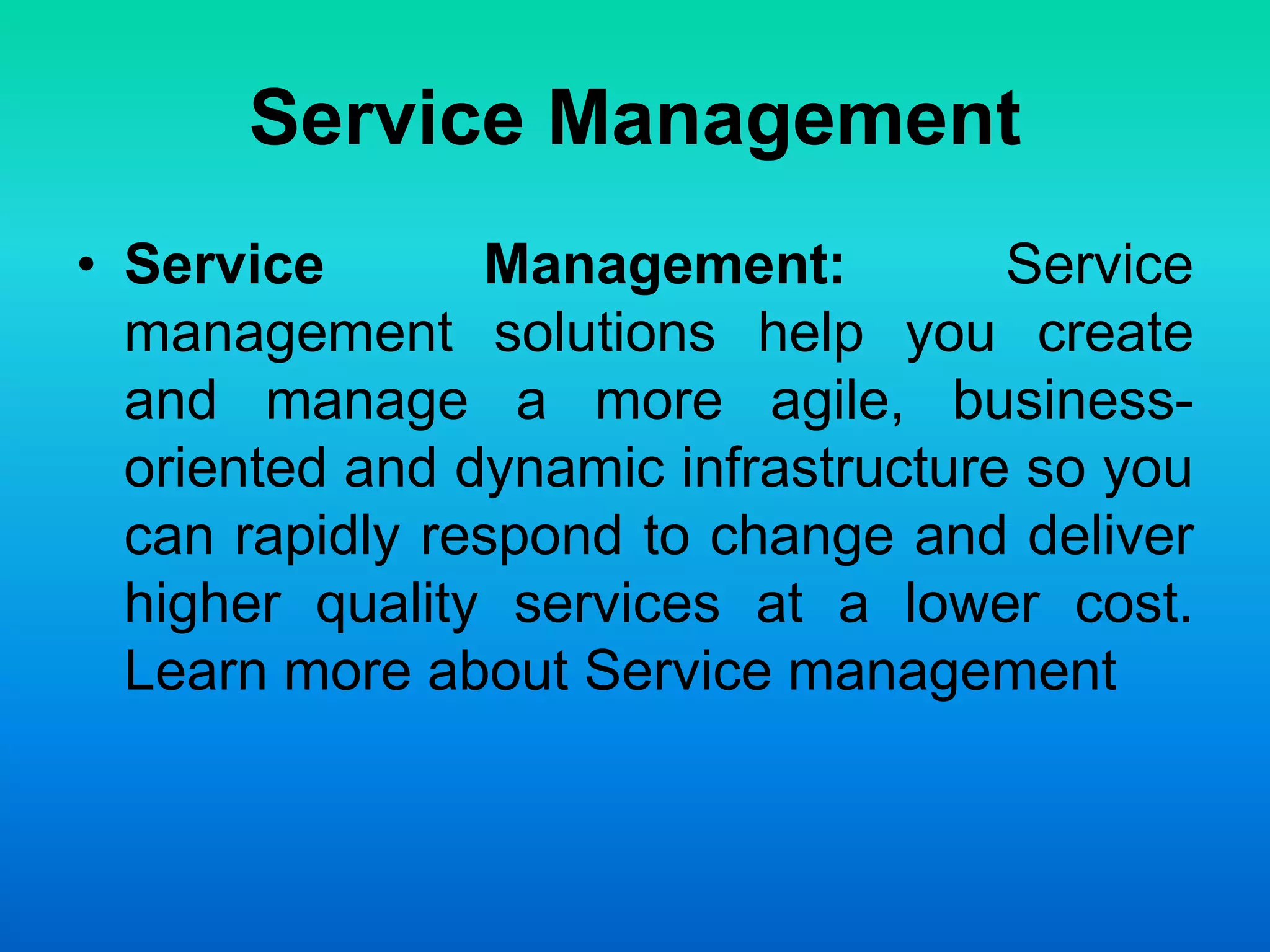 Cloud computing 5 cloud and the dynamic infrastructure | PPT