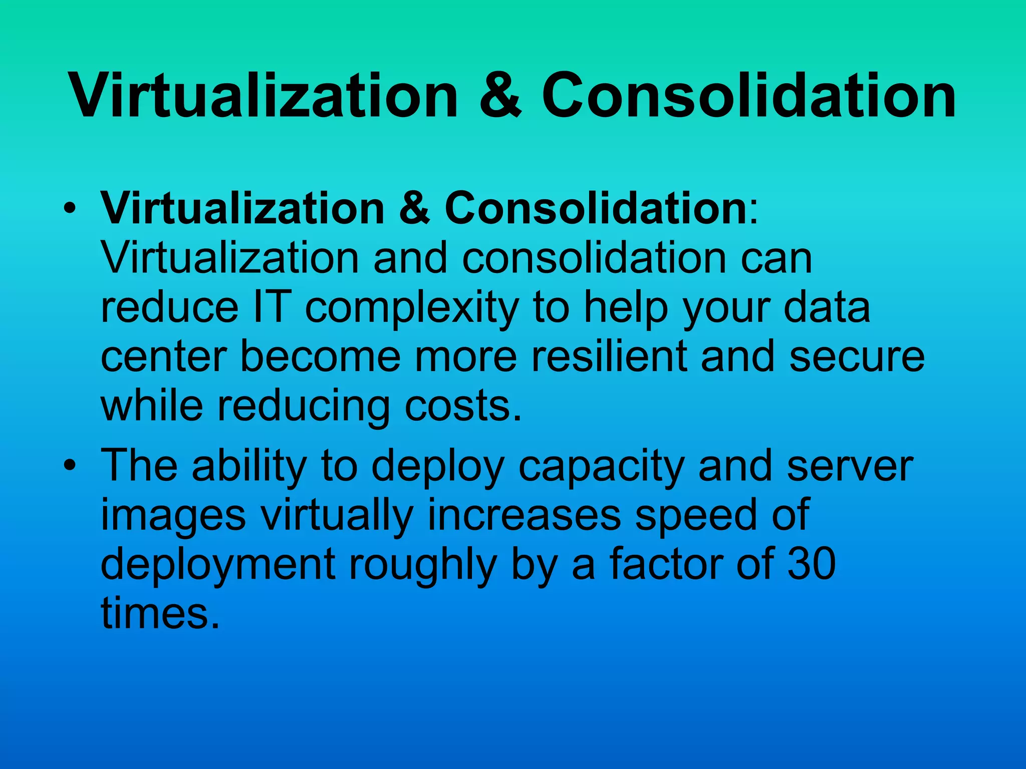 Cloud computing 5 cloud and the dynamic infrastructure | PPT