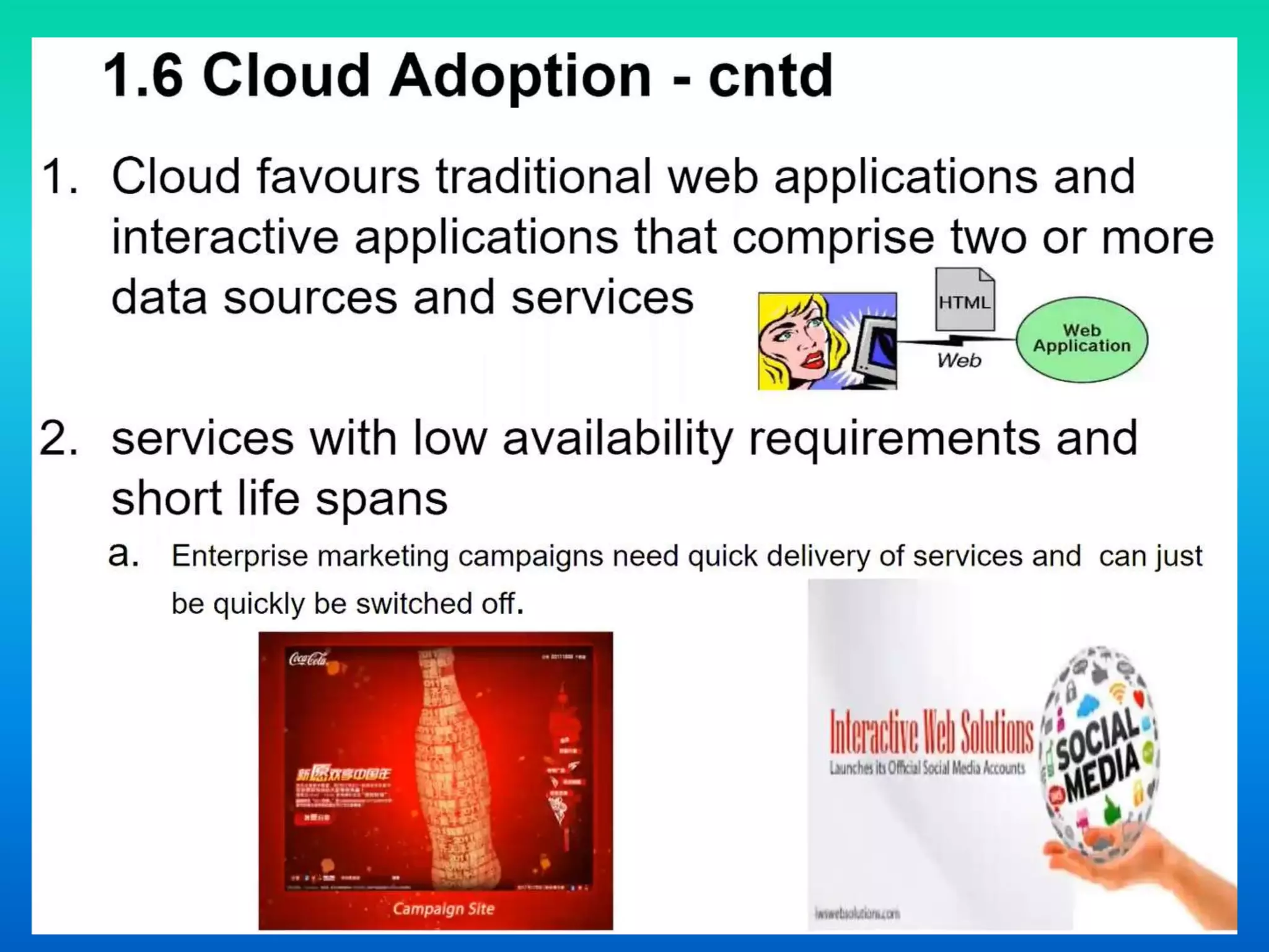 Cloud computing 7 cloud adoption | PPTX