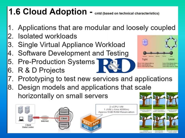 Cloud computing 7 cloud adoption | PPTX