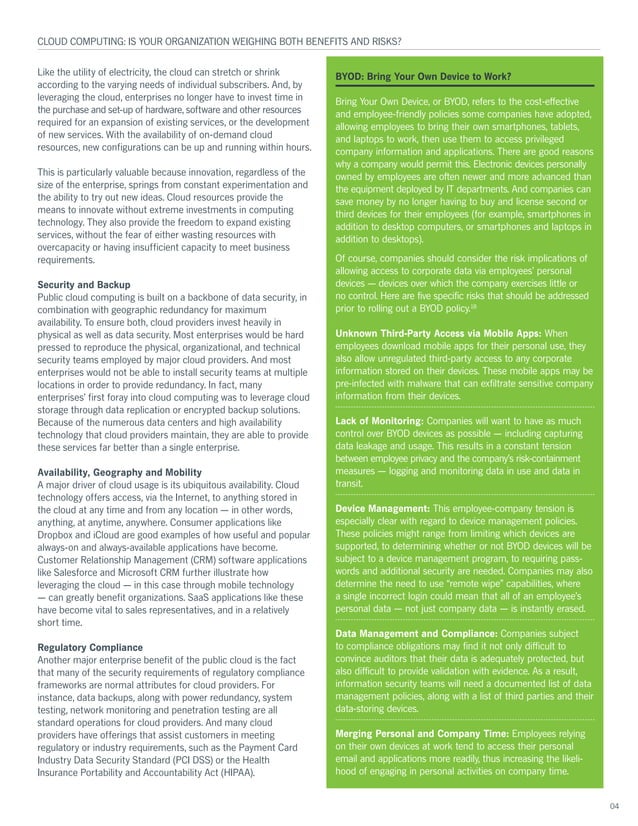 Cloud Computing Insurance | PDF