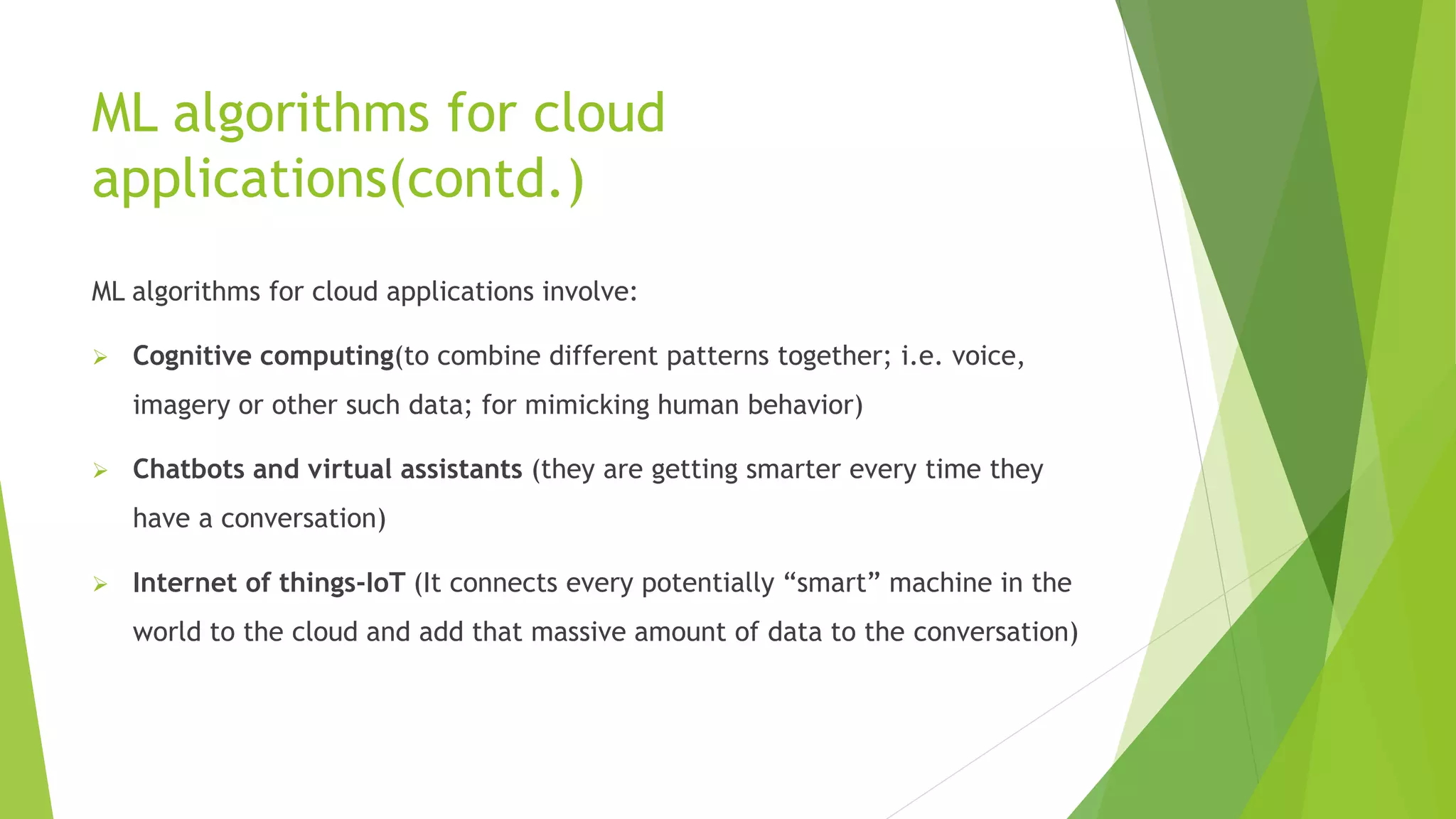 Cloud computing and artificial intelligence | PPTX