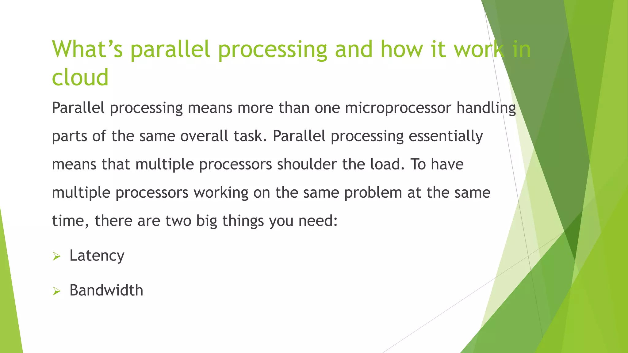 Cloud computing and artificial intelligence | PPT