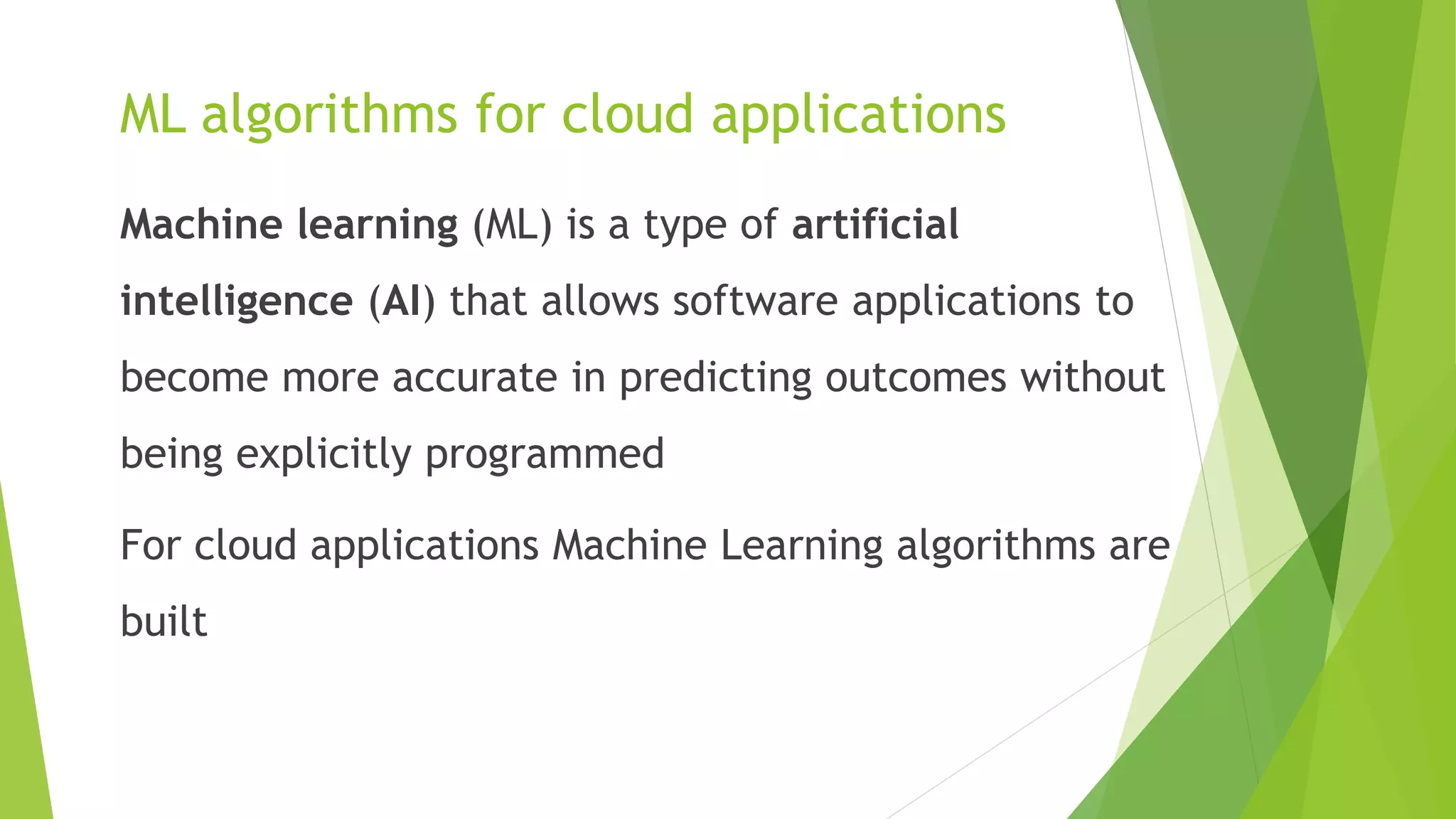 Cloud computing and artificial intelligence | PPTX