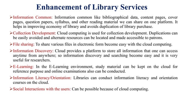 Cloud computing and its application in libraries | PDF | Cloud Computing | Internet