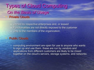 Cloud computing and libraries sndt | PPT