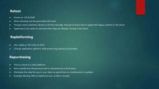 Cloud computing and migration strategies to cloud | PPT