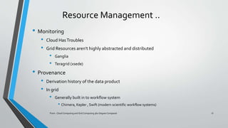 Cloud computing and Grid Computing | PPTX