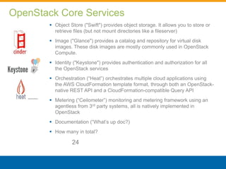 Cloud computing and OpenStack | PPTX