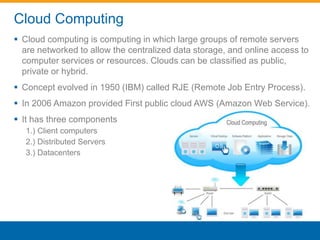 Cloud computing and OpenStack | PPTX