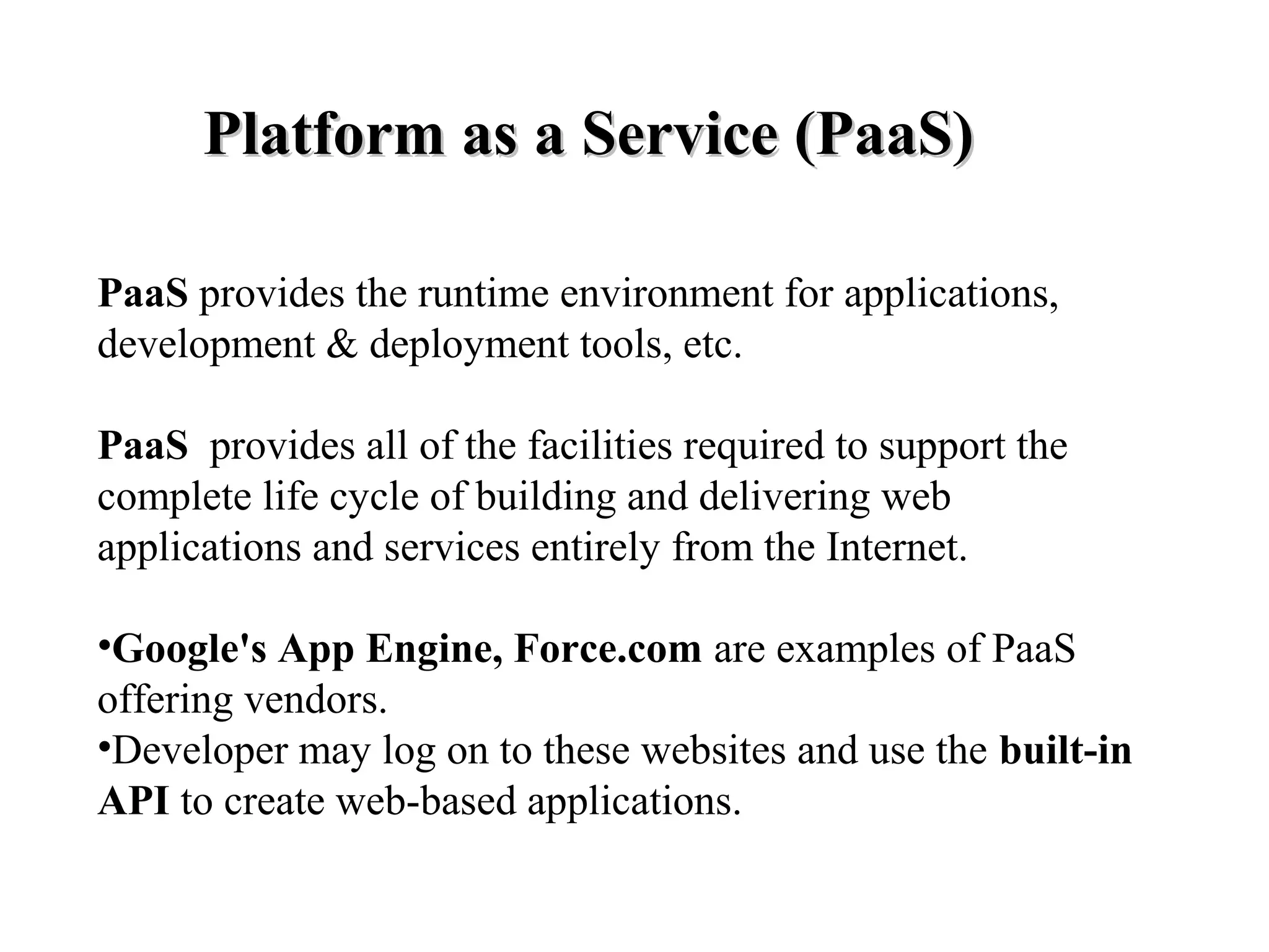 Cloud computing and service models | PPT