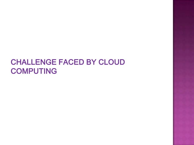 Cloud computing and SME | PPT