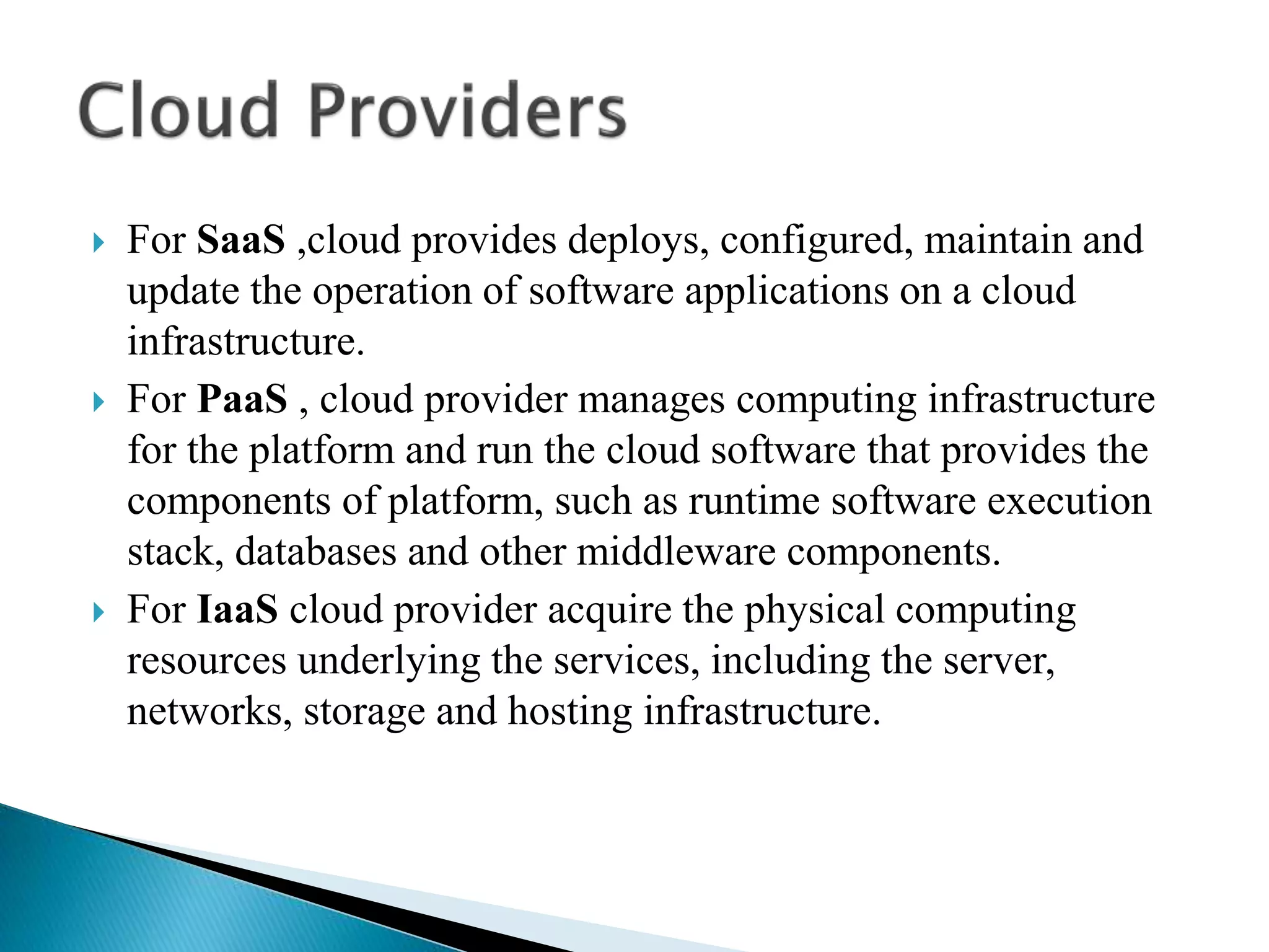 Cloud computing architecture | PPTX