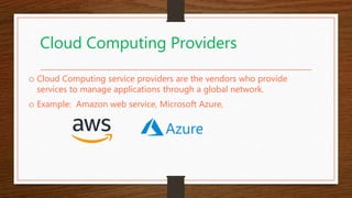 Cloud computing architecture | PPTX