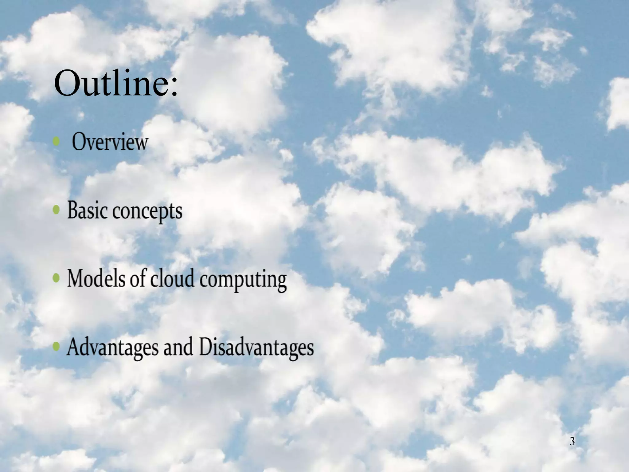 Cloud computing basic ppt | PPT