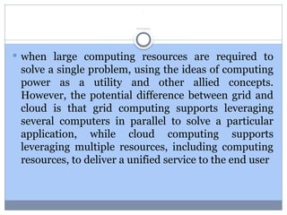 The Fundamentals and Essentials of Cloud Computing. | PPTX