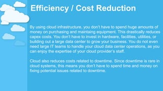 Cloud Computing Benefits | PPTX
