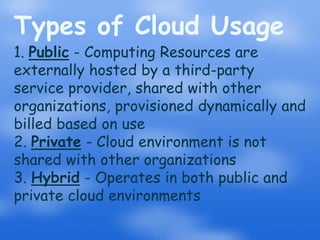 Cloud Computing by Mukesh Pandey | PPTX