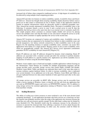 Cloud computing challenges with emphasis on amazon ec2 and windows azure | PDF | Cloud Computing ...