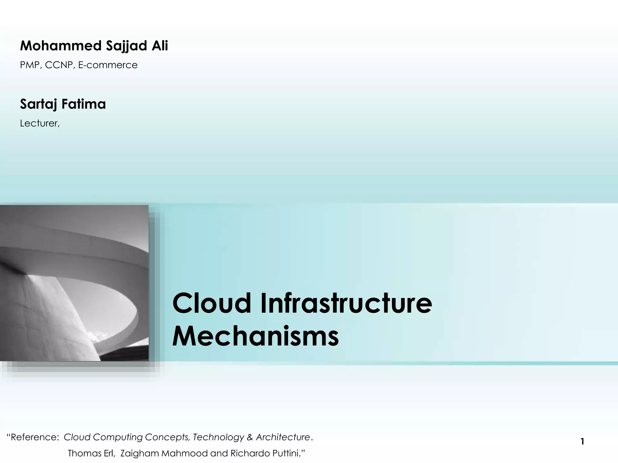 Cloud Infrastructure Mechanisms | PPTX