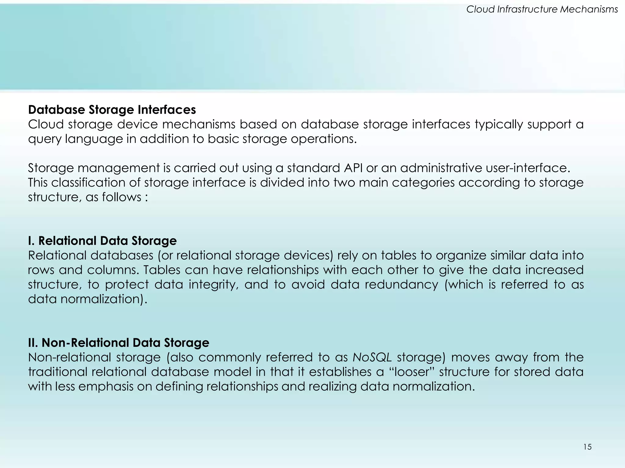 Cloud Infrastructure Mechanisms | PPTX