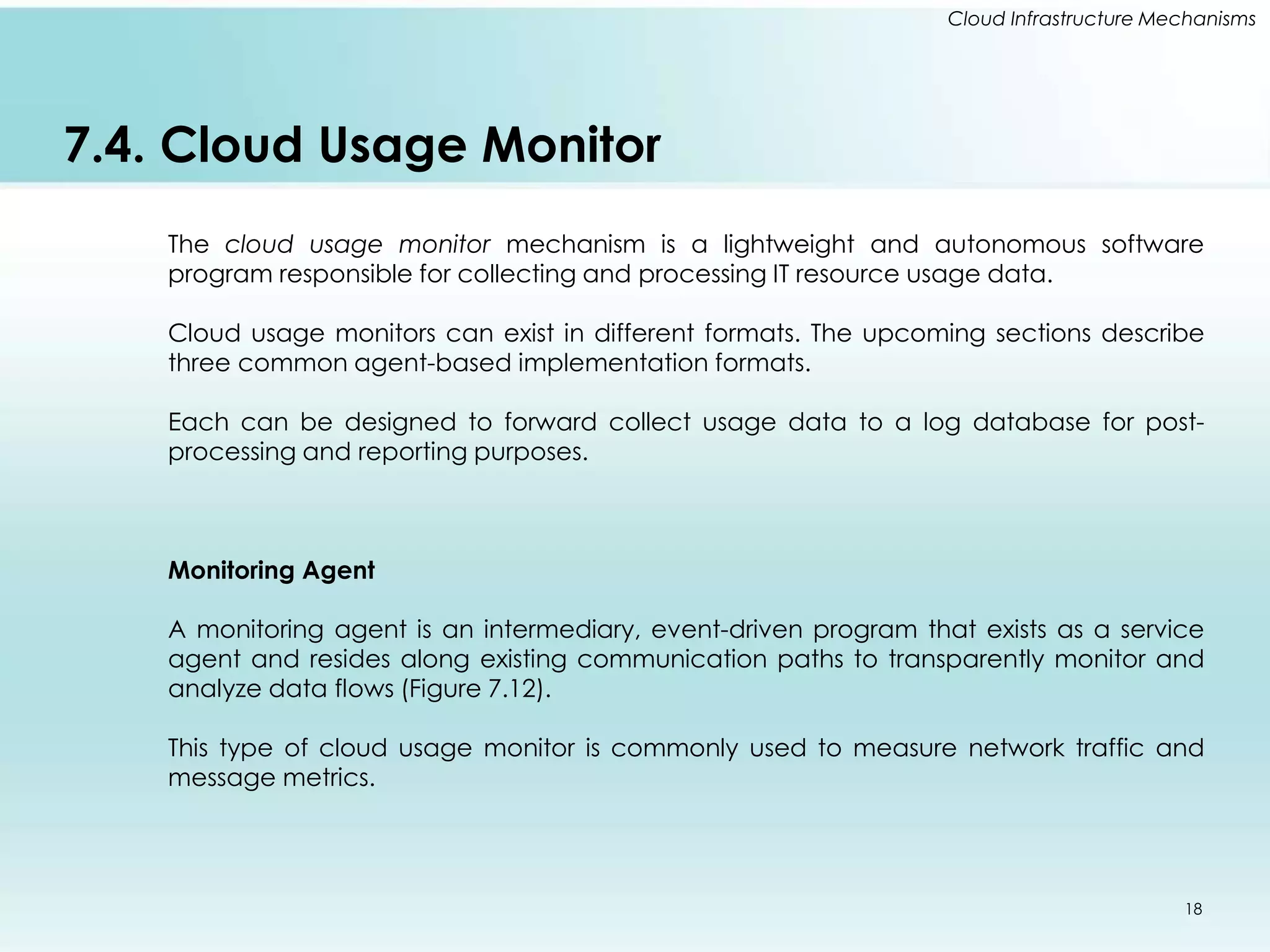 Cloud Infrastructure Mechanisms | PPTX